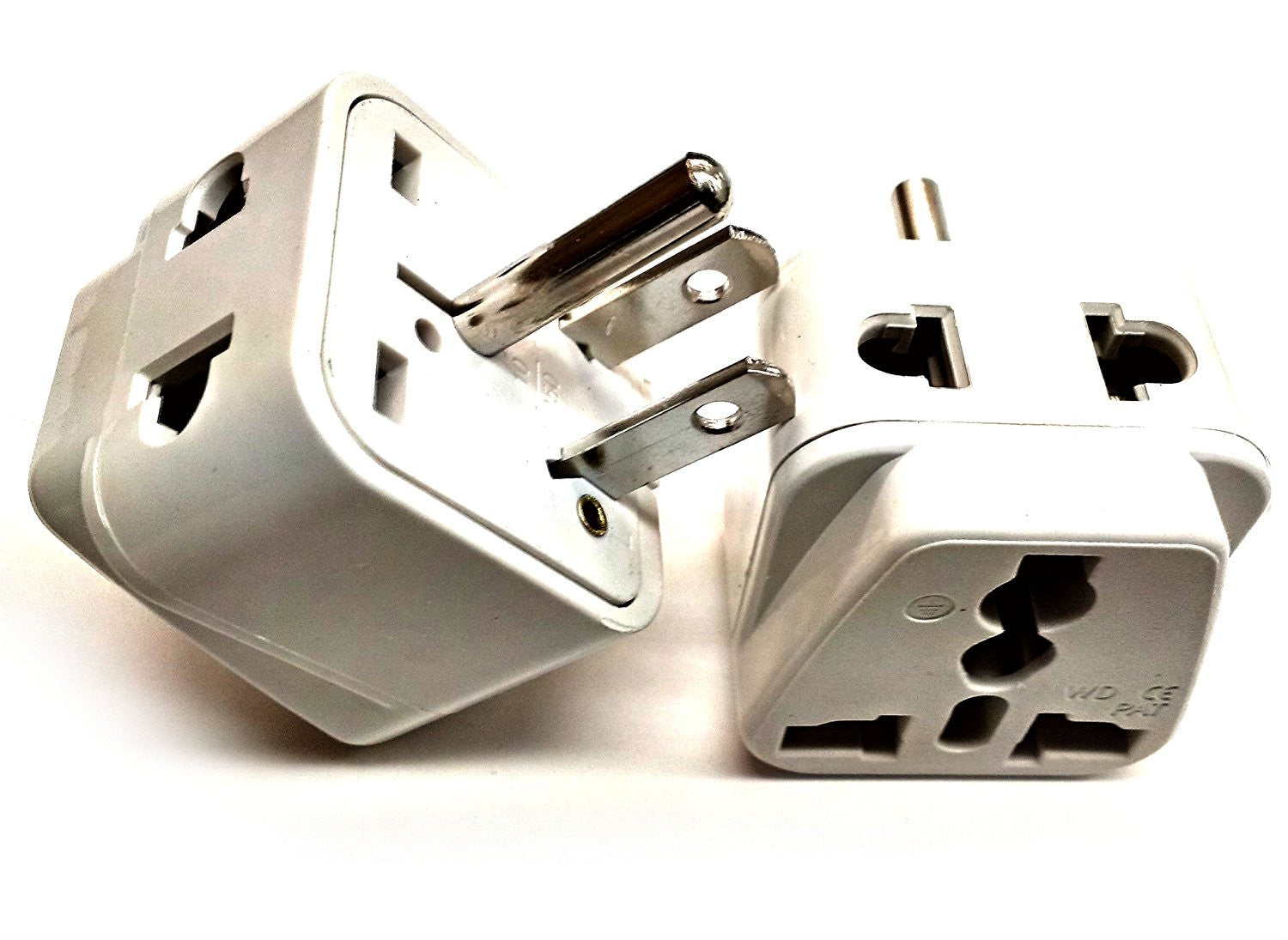Travel Plug Adapter for USA, Canada, Japan - Type B 2 in 1